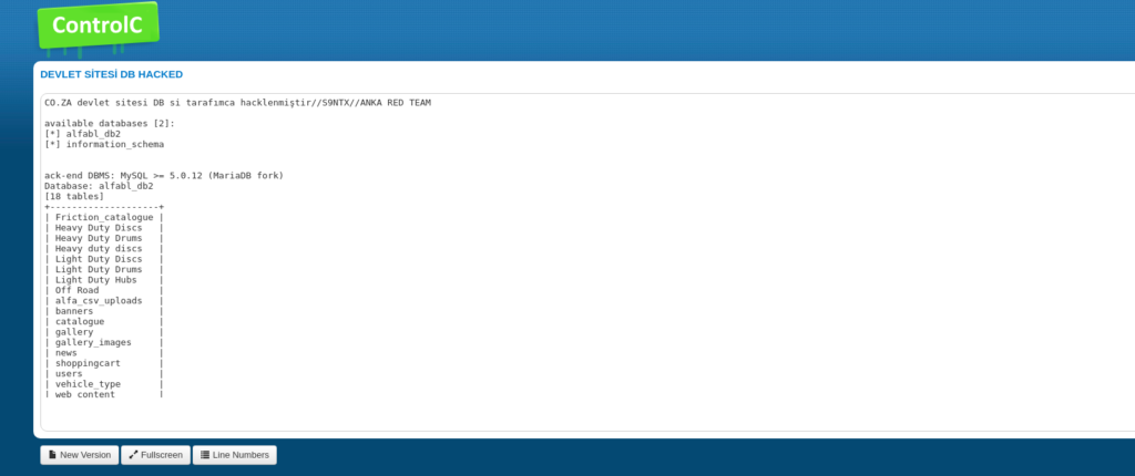 Data Breach – TurkHackTeam – Crefono8 – DefCon-Lab.org